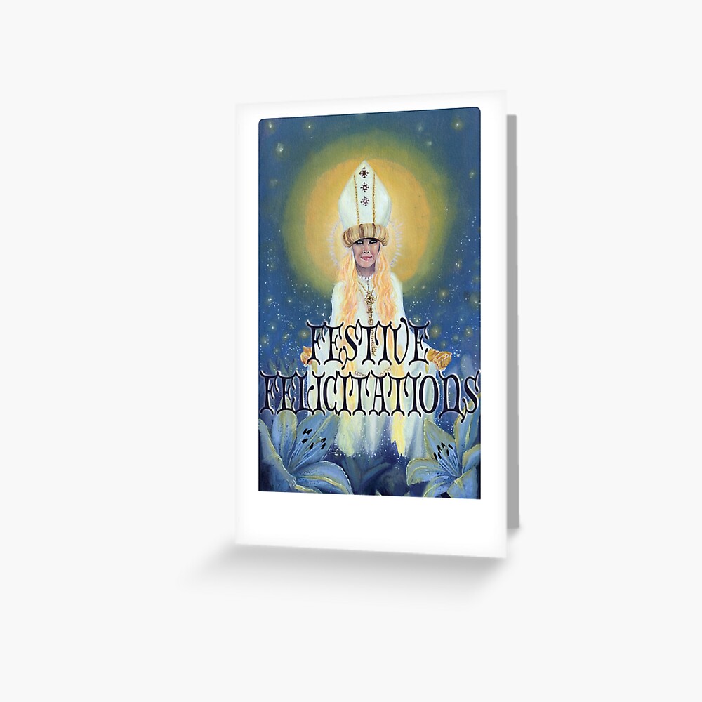 "Festive Felicitations" Greeting Card for Sale by Marlous | Redbubble