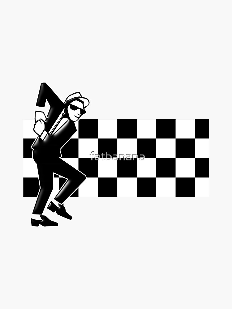 "Walt Jabsco the 2tone man" Sticker for Sale by fatbanana | Redbubble