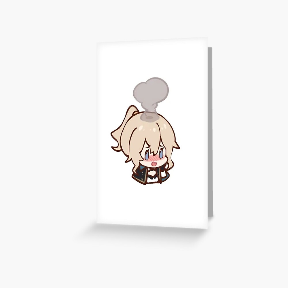 "Genshin Impact Jean Sticker" Sticker for Sale by GodKingRance | Redbubble