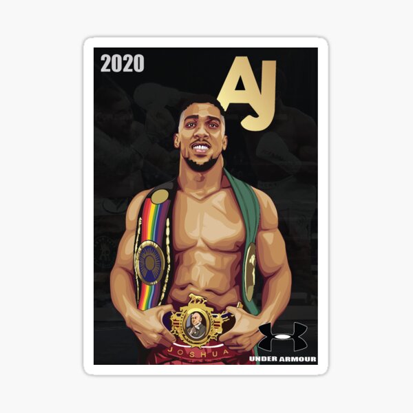 "AJ" Sticker for Sale by Samburdis | Redbubble