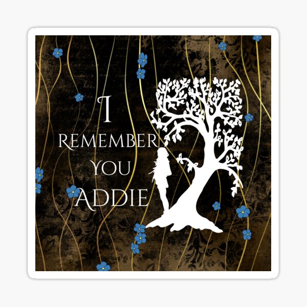 "I Remember You Addie" Sticker for Sale by SSSHAKED | Redbubble