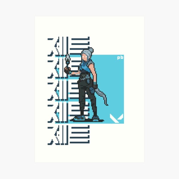 Jett In Valorant Art Prints | Redbubble