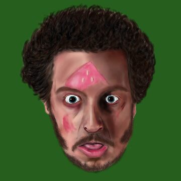 "Marv Face" Sticker for Sale by MovieFunTime | Redbubble