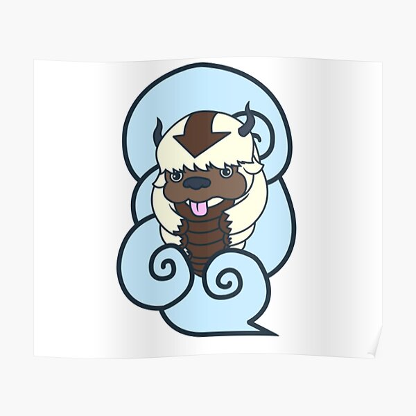 "Appadorable Appa Avatar the Last Airbender Fan Gif" Poster for Sale by ...