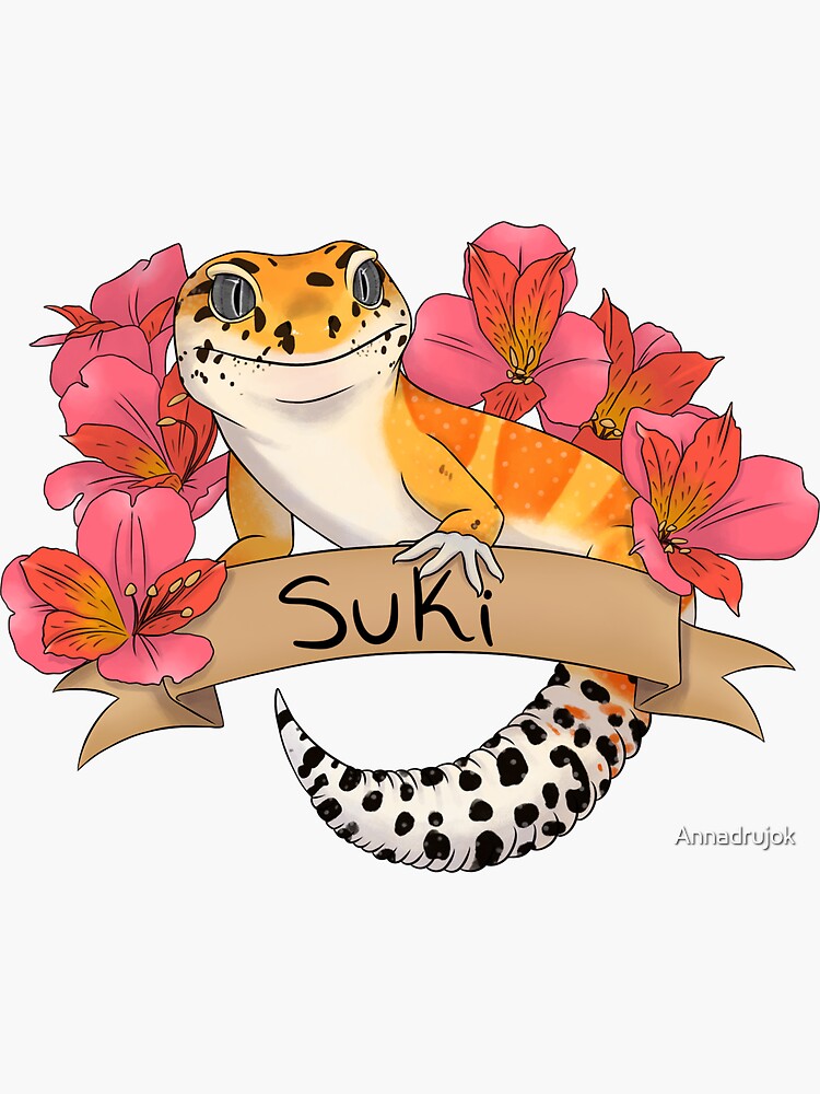 "Suki Commission" Sticker for Sale by Annadrujok | Redbubble