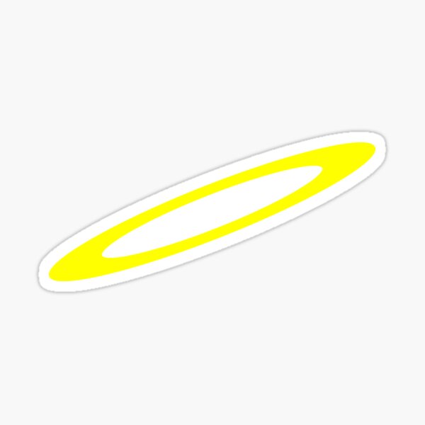 "Halo" Sticker by kerchow | Redbubble