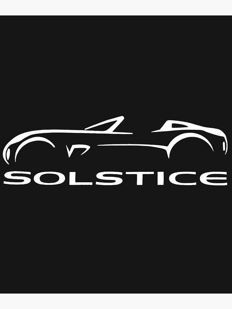 "Pontiac Solstice Convertible Sports Car Classic" Poster for Sale by ...