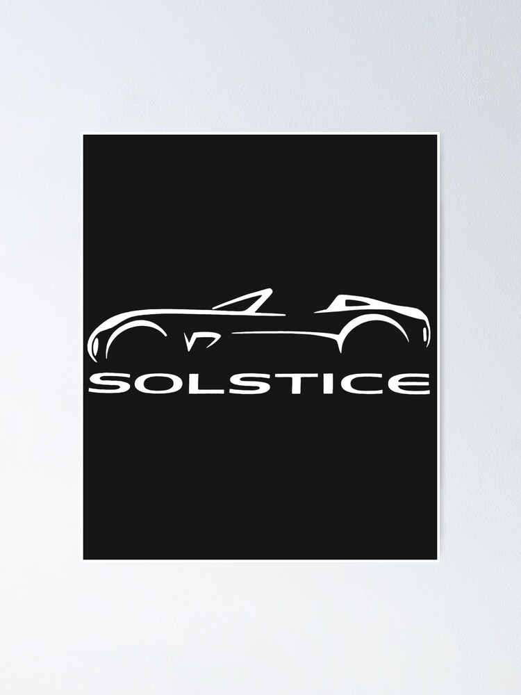 "Pontiac Solstice Convertible Sports Car Classic" Poster for Sale by ...