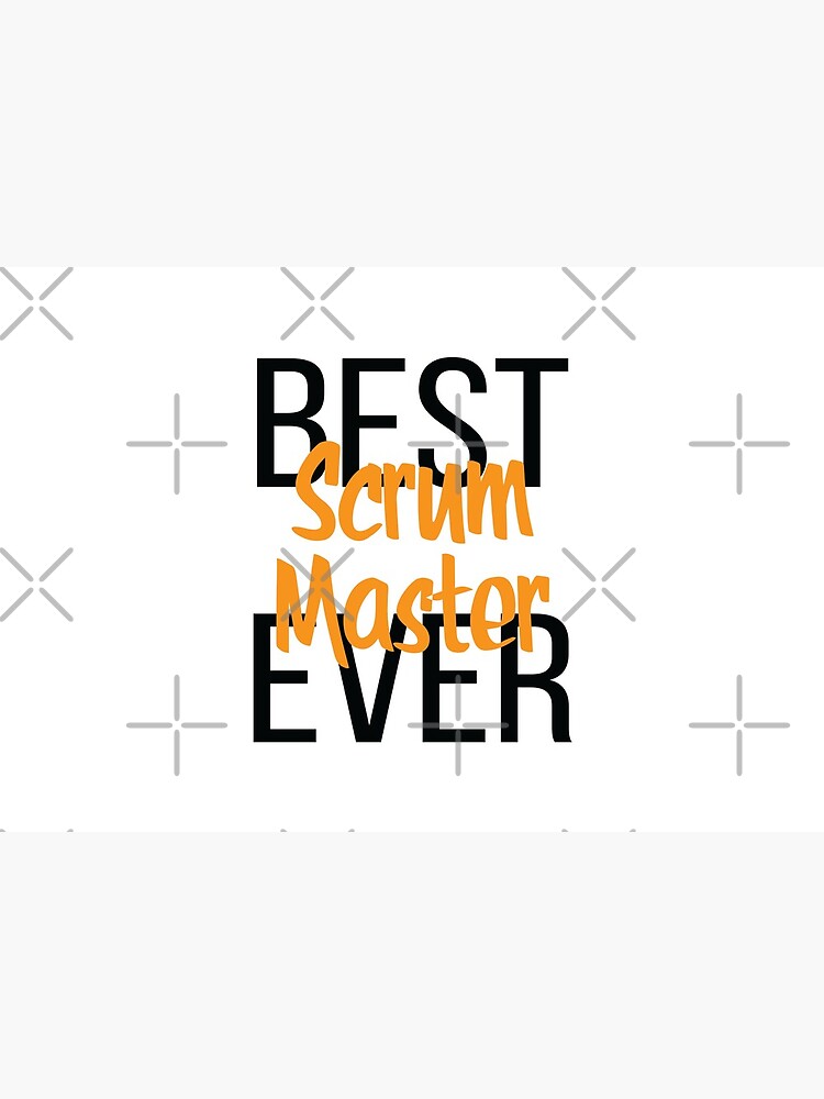 "Best Scrum Master Ever" Mask by ProjectX23 | Redbubble