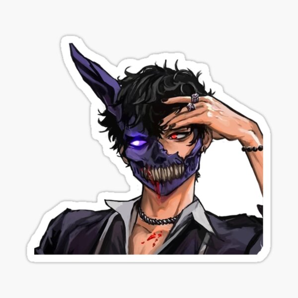 "Corpse Husband fanart" Sticker for Sale by Maxinedecock | Redbubble