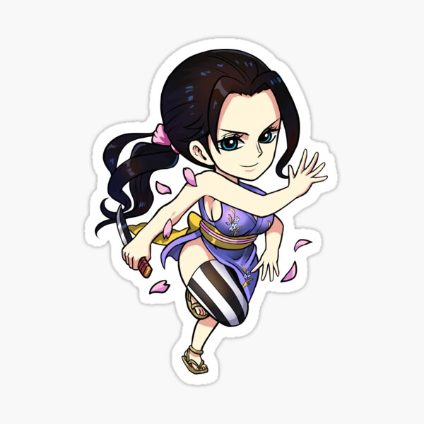 "One Piece Nico Robin Wano (Kunoichi)" Sticker for Sale by tyty123496 ...