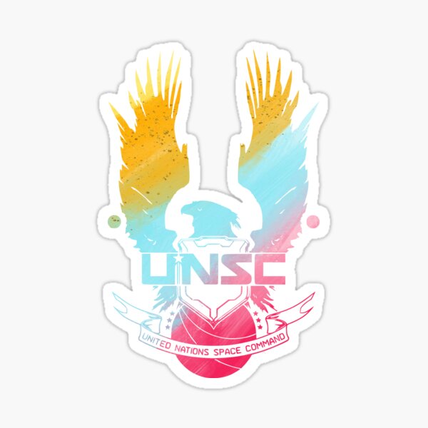 "Halo UNSC" Sticker for Sale by SassyKat123 | Redbubble