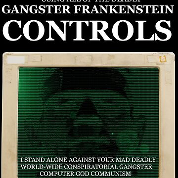 "Gangster Computer God" Classic T-Shirt for Sale by tnicobradley ...