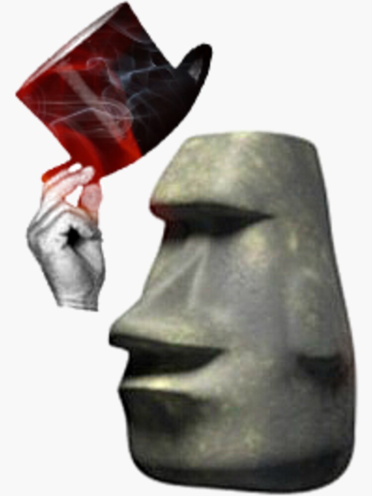 " Stone face" Sticker for Sale by Anastasia1777 | Redbubble