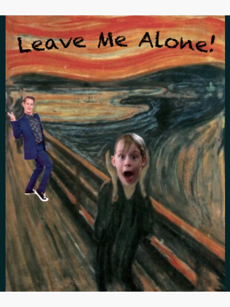 "Home Alone Scream and Edvard Munch Scream Scene" Poster by ...
