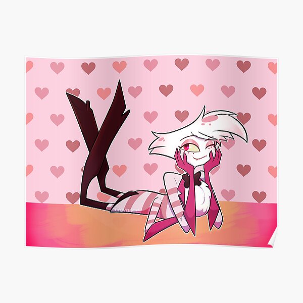 "Hazbin Hotel - Angel Dust" Poster for Sale by crevanart | Redbubble