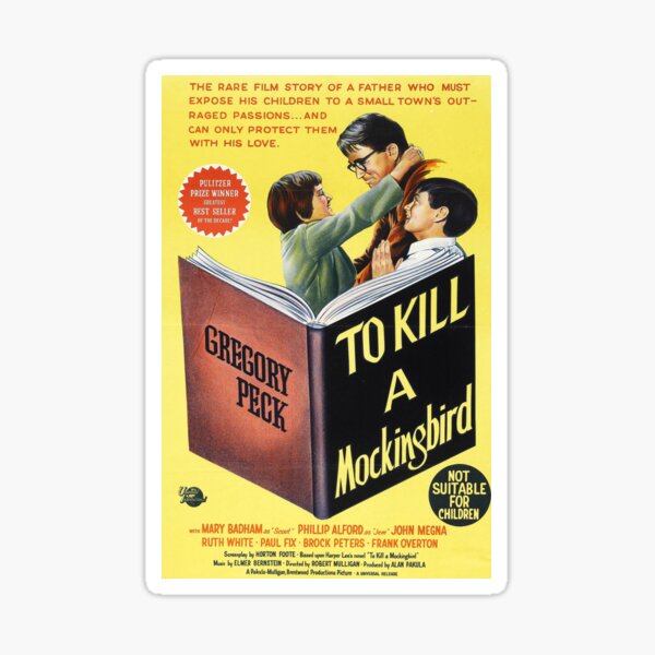 To Kill A Mockingbird Stickers | Redbubble