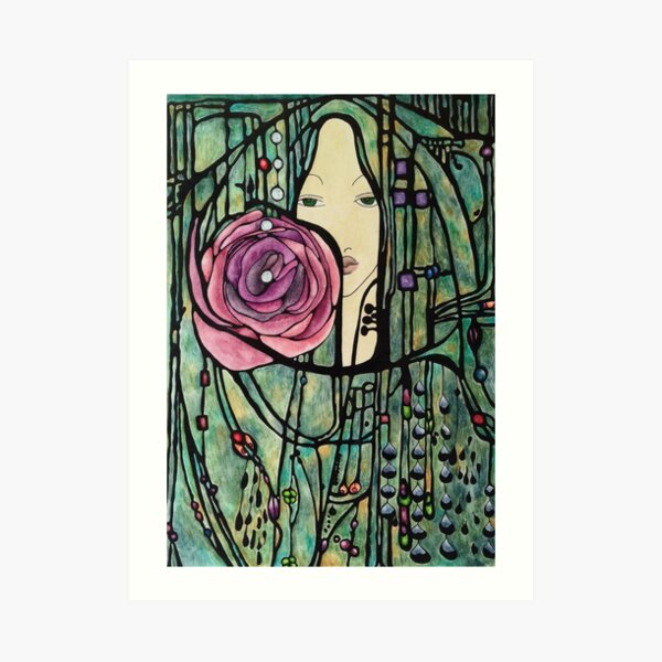 "'Willow' Margaret MacDonald" Art Print by HelenTGlass | Redbubble