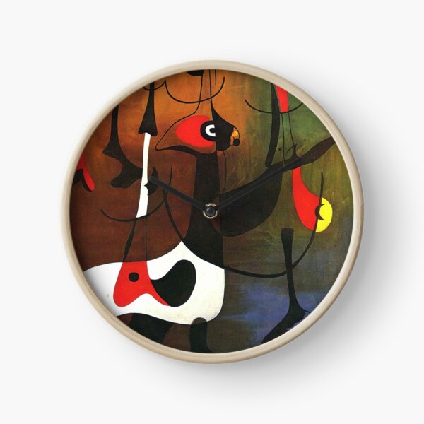 Joan Miro Clocks | Redbubble