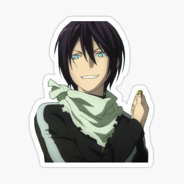 "Yato (Noragami)" Sticker for Sale by kawaiicrossing | Redbubble