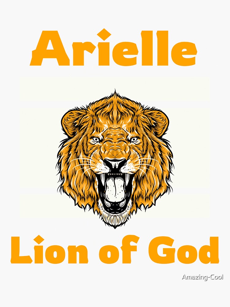 Pegatina «Arielle León de Dios LC» de Amazing-Cool | Redbubble