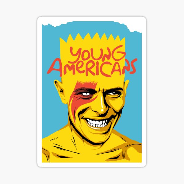 "The Young" Sticker by butcherbilly | Redbubble