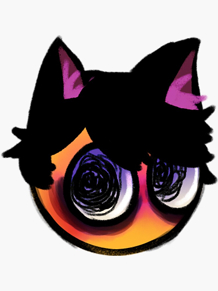 "Cat Boy Emote / Emoticon" Sticker for Sale by Commortalis | Redbubble