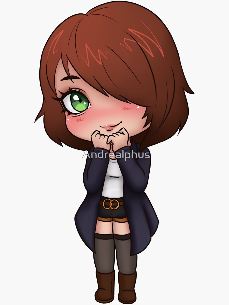 "Chibi Emma from Love & Sex" Sticker by Andrealphus | Redbubble