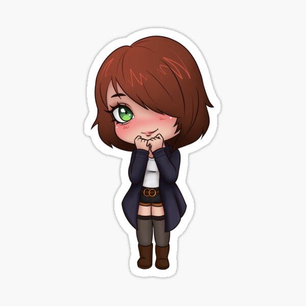 "Chibi Emma from Love & Sex" Sticker by Andrealphus | Redbubble