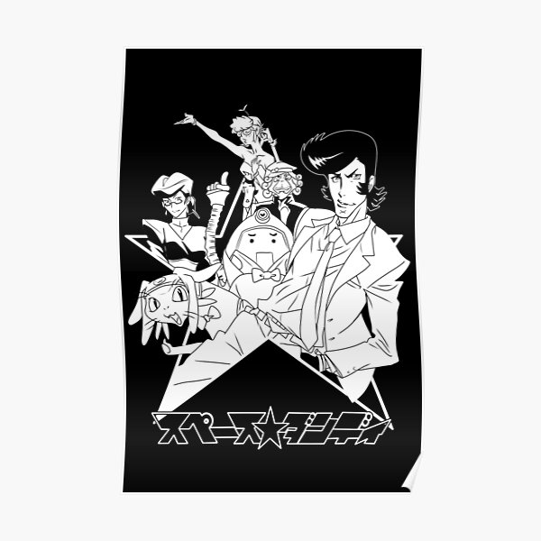 "SPACE DANDY" Poster for Sale by majotoyokai | Redbubble