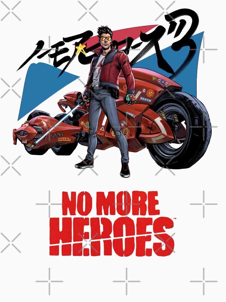 "No More Heroes " T-shirt for Sale by FersArts | Redbubble | no more ...