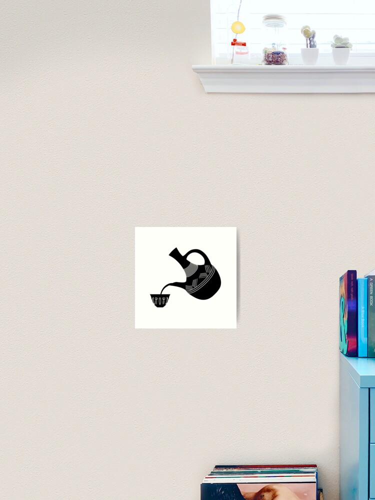 "Pouring Jebena" Art Print for Sale by yikunopia | Redbubble