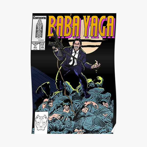 "Baba Yaga" Poster for Sale by Hightopshits | Redbubble