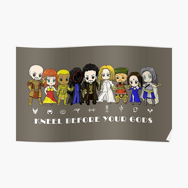 "System Lords - v3" Poster by XFchemist-Art | Redbubble