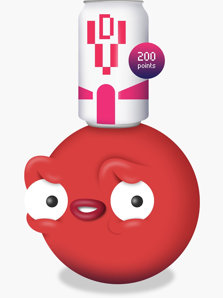 "Commander Keen - Keen 4 - Secret of the Oracle - Bounder " Sticker by ...