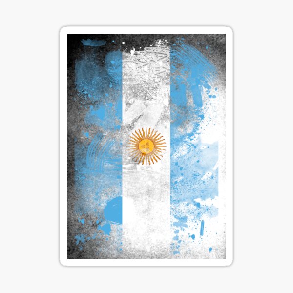 "Argentina Flag" Sticker for Sale by Emengarda | Redbubble