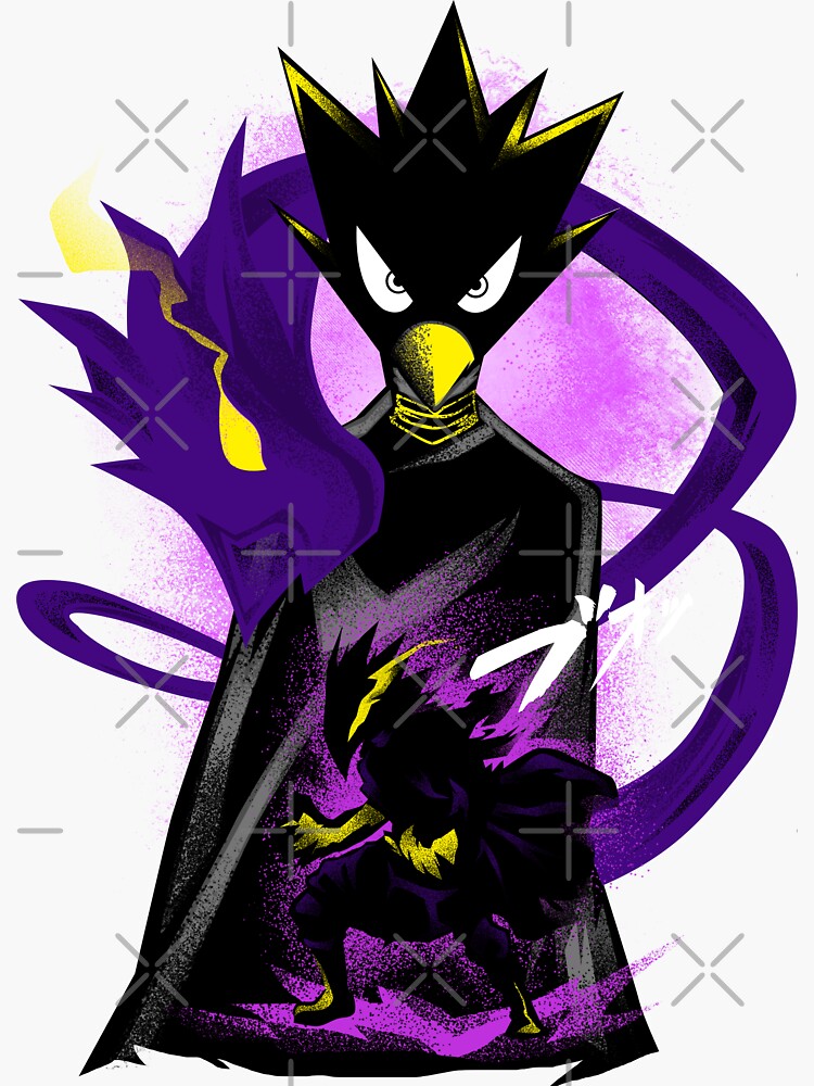 "Dark Shadow Tokoyami" Sticker by ChrisDalida | Redbubble