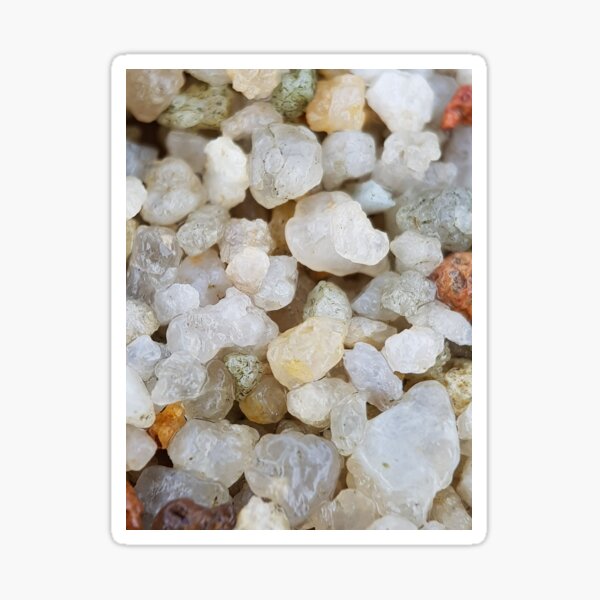 "Sea Sand on the Beach" Sticker for Sale by kimcrunner | Redbubble