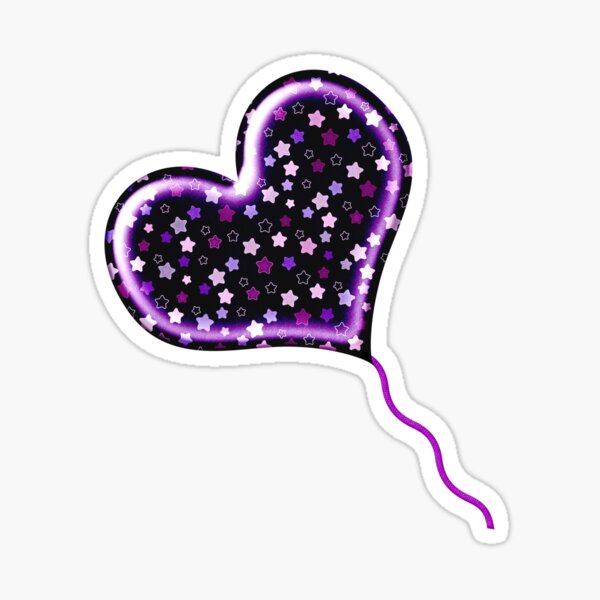 "Balloon Heart" Sticker for Sale by Christoferos | Redbubble