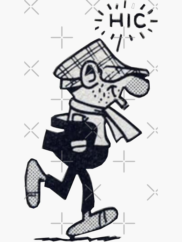 "ANDY CAPP DRUNK" Sticker for Sale by Whatamidoing20 | Redbubble