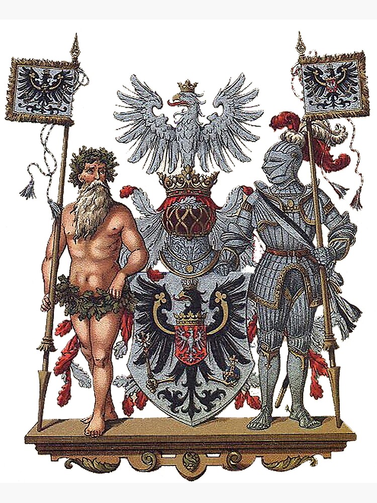 "Prussian Eagle Crest 1701" Poster by edsimoneit | Redbubble