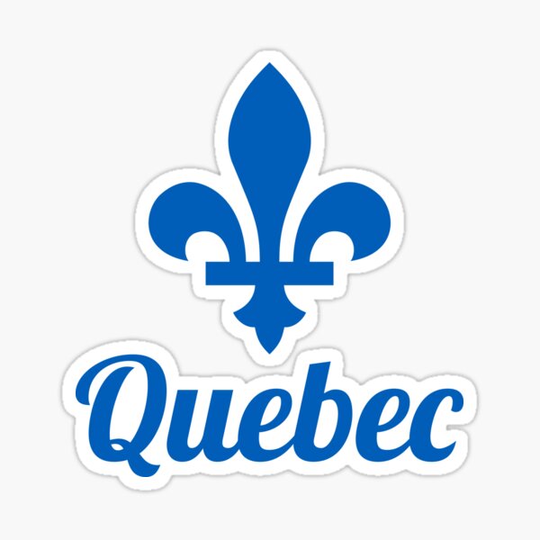 "Quebec" Sticker by ForzaDesigns | Redbubble