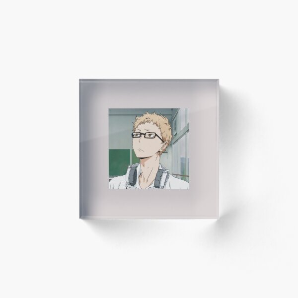 Tsukishima Kei Acrylic Blocks | Redbubble
