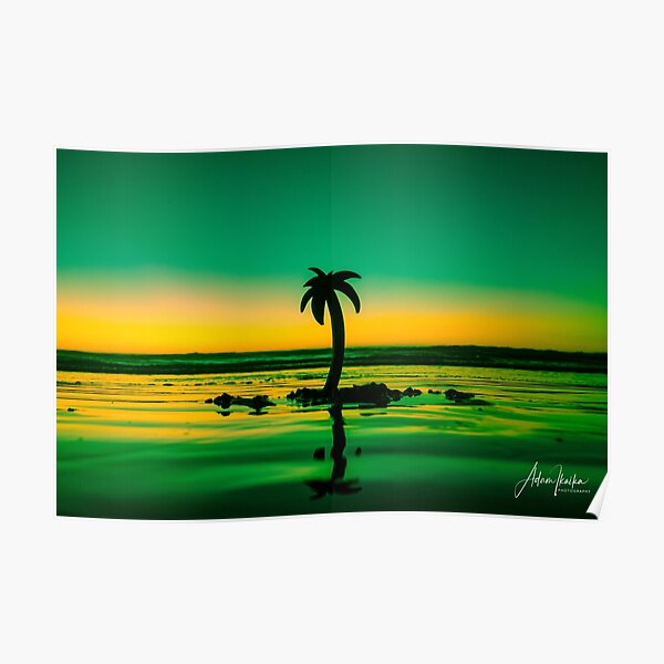 "Paradise Realized" Poster by adamikaika | Redbubble