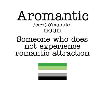 "Aromantic definition " Essential T-Shirt for Sale by D0NN13D1N0 ...