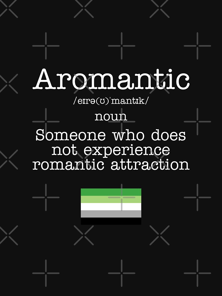 "Aromantic definition " Essential T-Shirt for Sale by D0NN13D1N0 ...