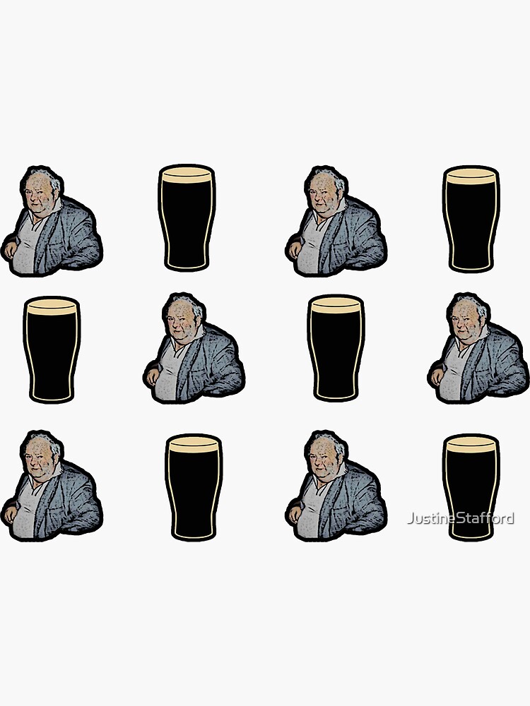 "Paddy Losty " Sticker for Sale by JustineStafford | Redbubble