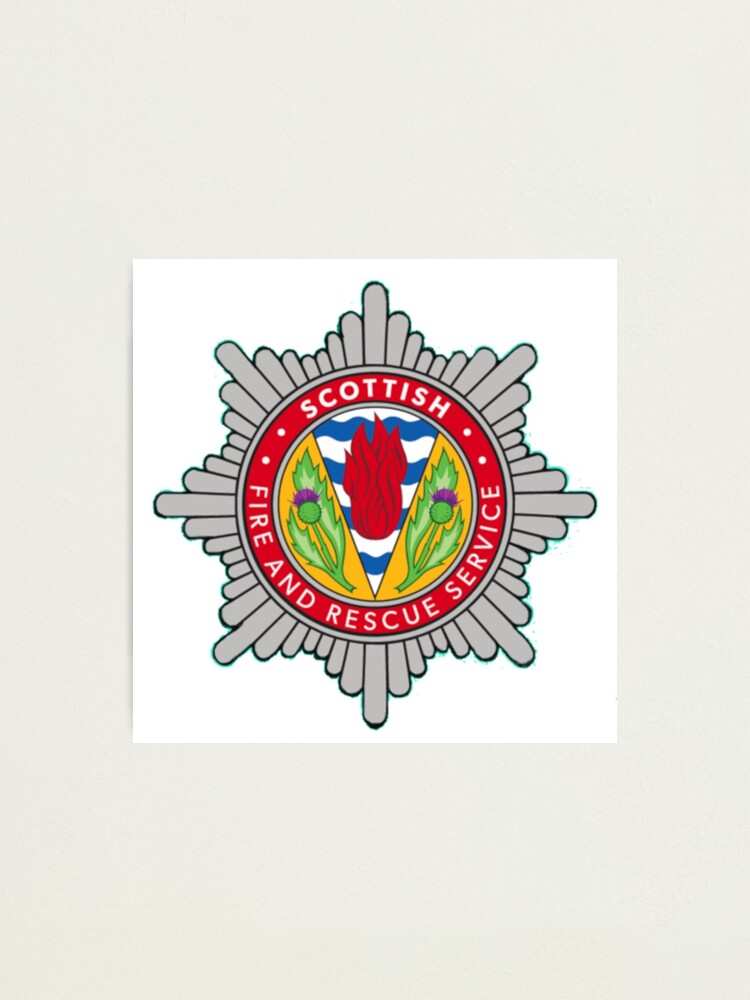 "Scottish Fire and Rescue" Photographic Print for Sale by skanner30 ...