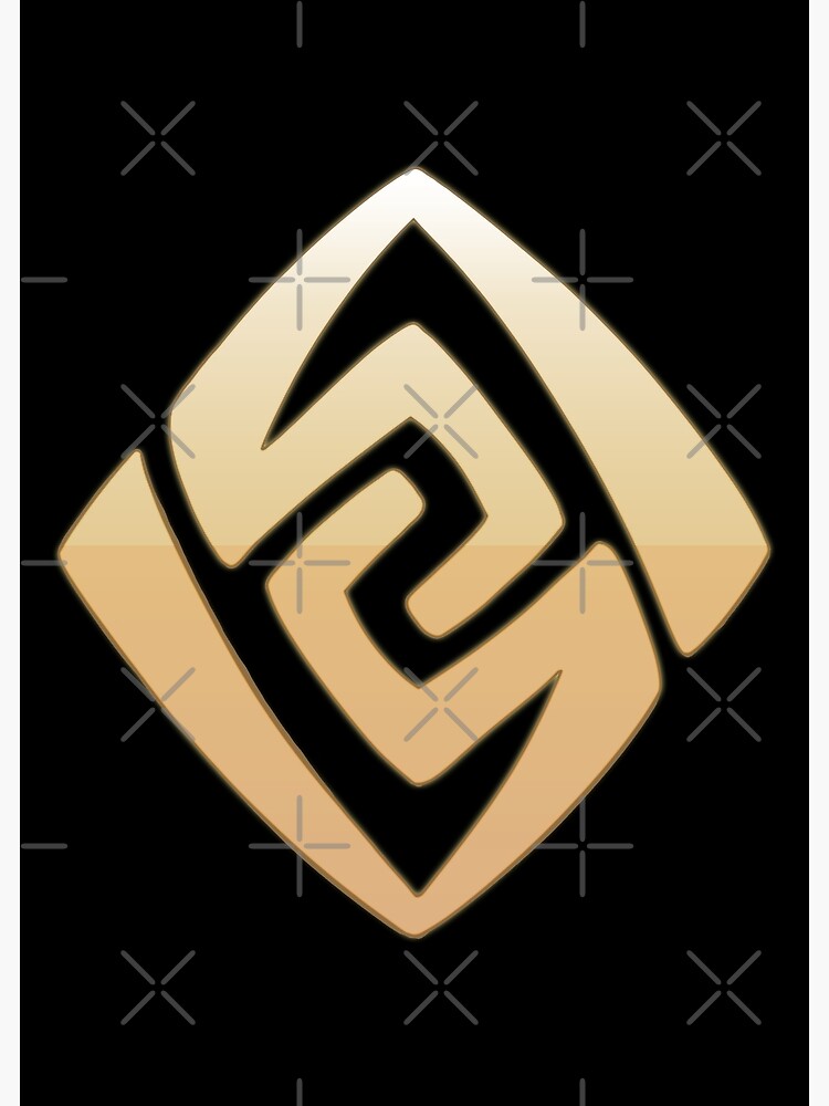 "Genshin impact - Geo Element " Poster by venomic-ink | Redbubble