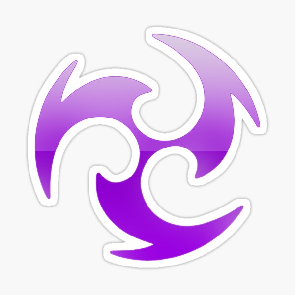 "Genshin impact - Electro Element " Sticker for Sale by venomic-ink ...